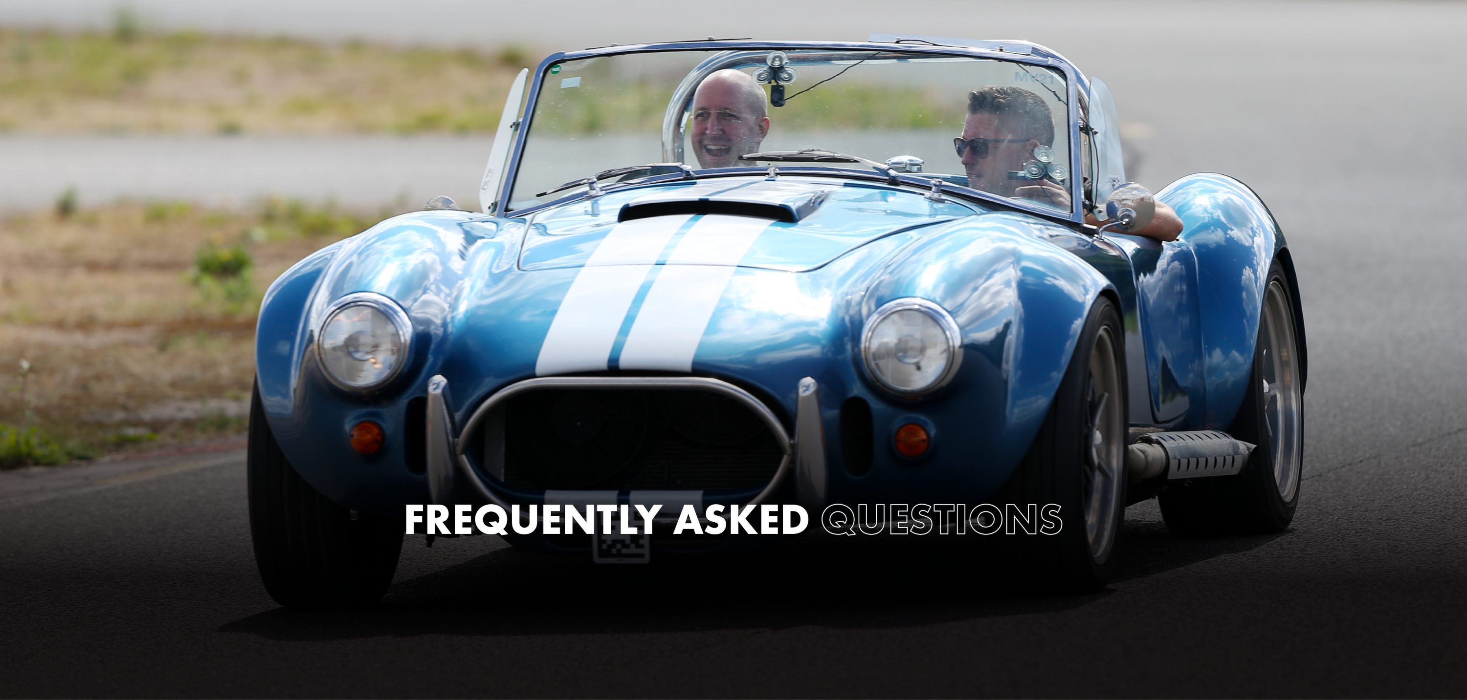 Driving Experiences FAQs